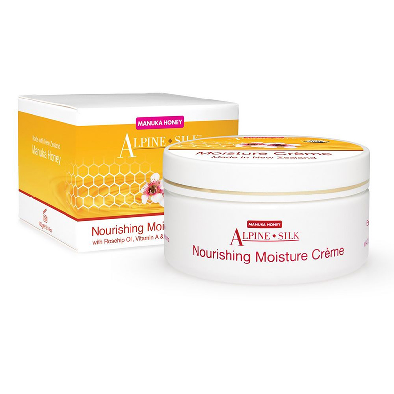 Alpine Silk Nourishing Moisture Creme蜂蜜保湿霜-100g_美容护肤_澳新美淘网